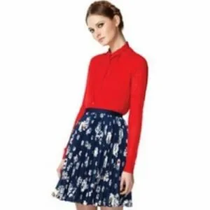 Jason Wu | Skirts | Jason Wu For Target Pleated Navy Skirt Size 2 ...